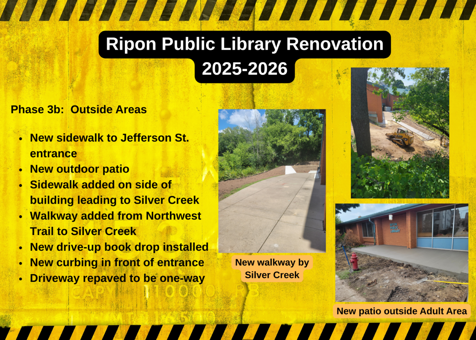 Renovation Phase 3b | Ripon Public Library